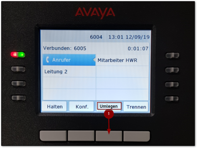 Anruf durchstellen – Informationstechnologie